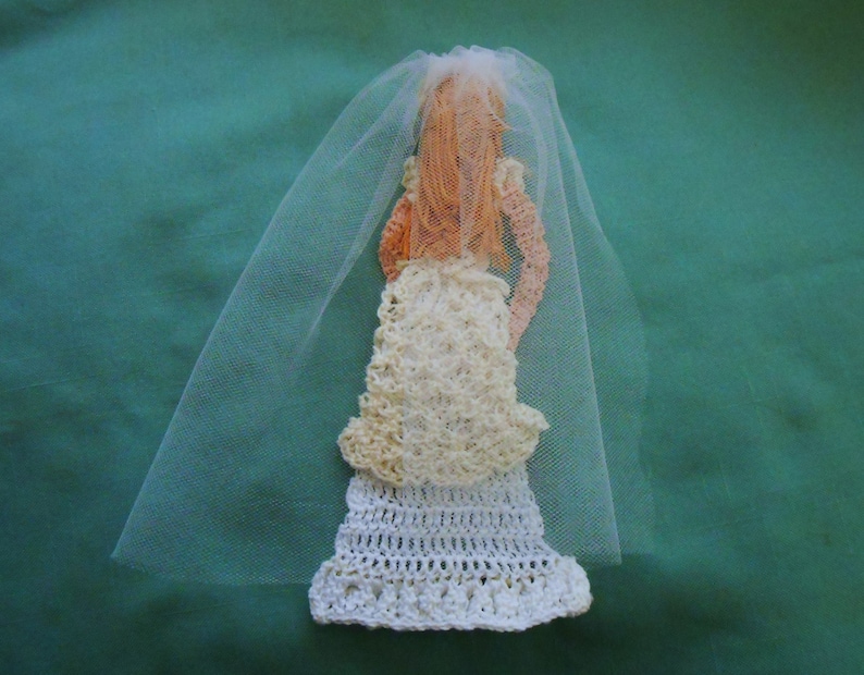 Bride Crochet Bookmark/decoration Pattern Anniversary Gifts - Etsy