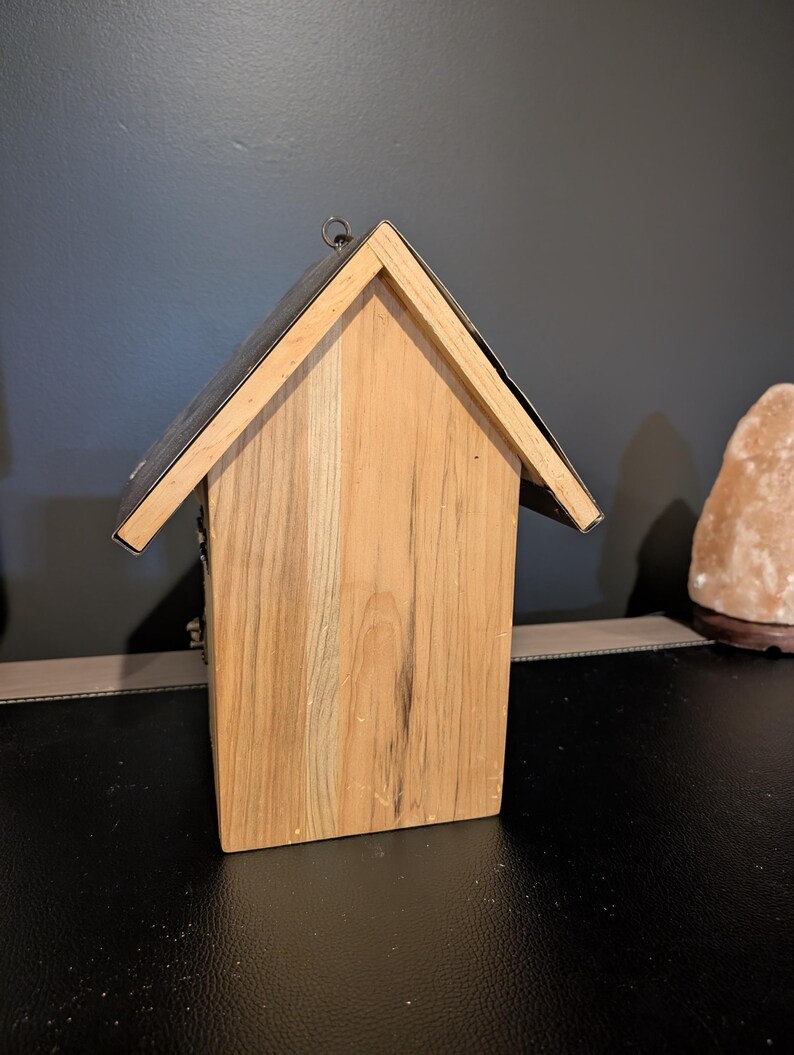 Pretty Birdhouse - Handmade Rock Birdhouse With Petosky Stones and ...