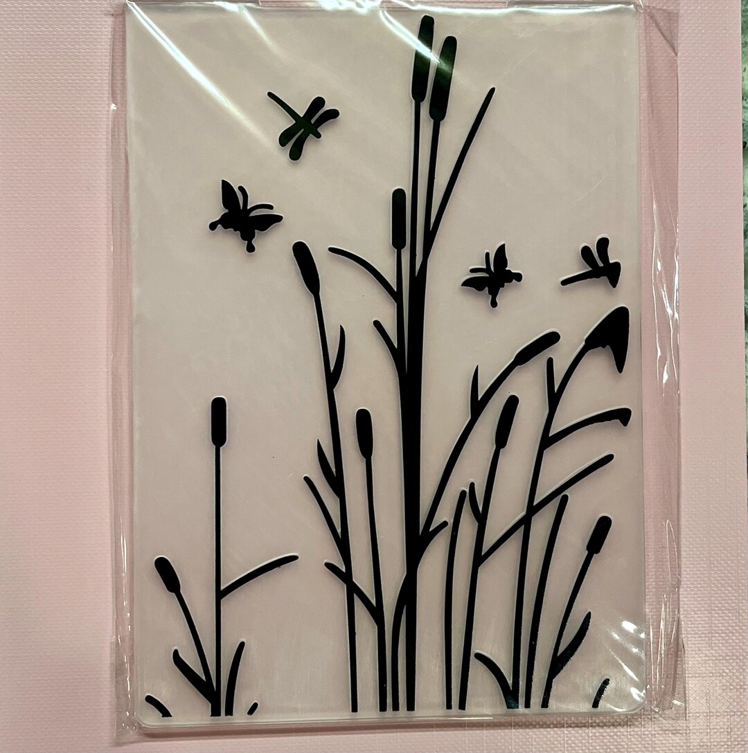 Butterfly Embossing Folder for Cards, Scrapbooks, Embossed Paper, 4x6 ...