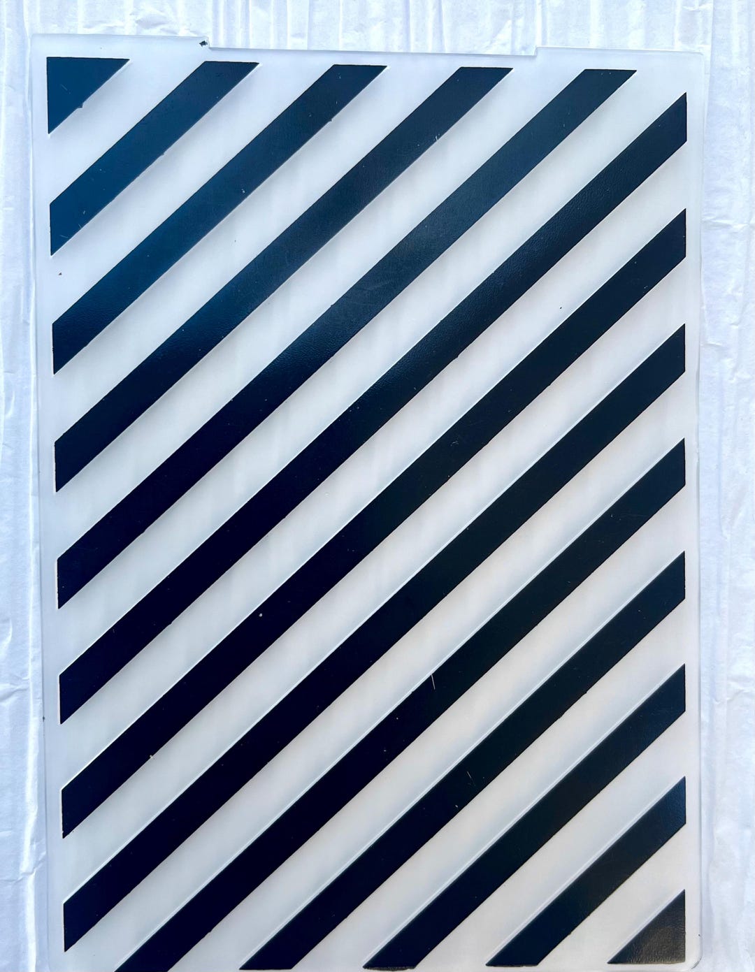 Lines Stripes Embossing Folder for Cards and Scrapbooks, Embossed Paper ...