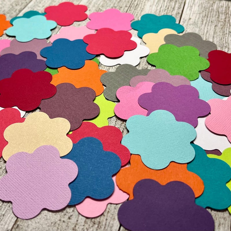 Flower Cut Outs 2 - Etsy