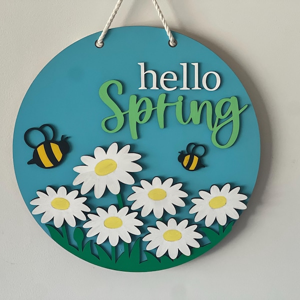 Spring Door Decor - Etsy