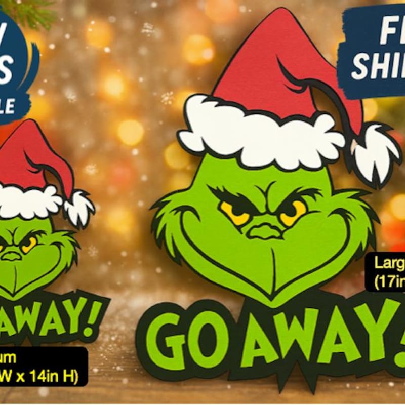 Grinch Themed Door - Etsy