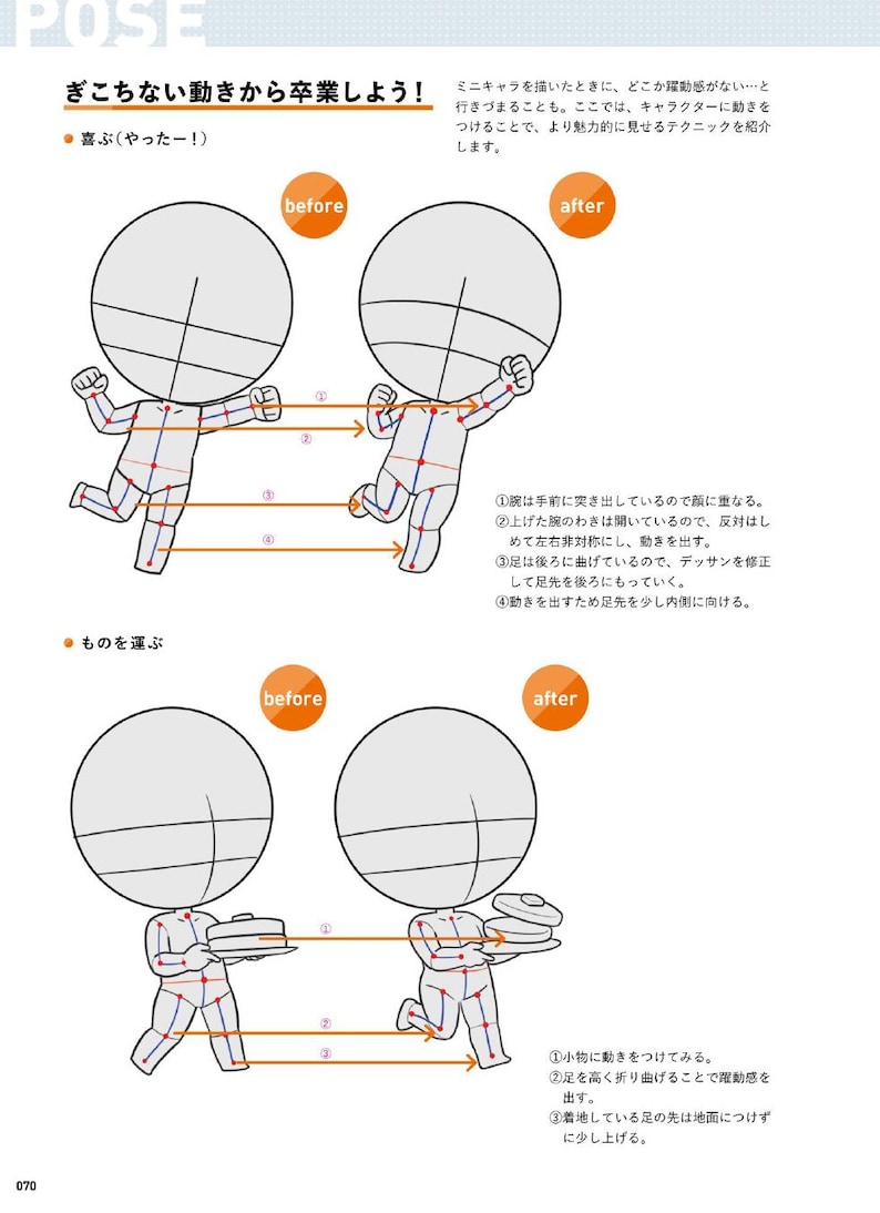 How to Draw Mini / Deformed / Chibi Characters JAPANESE Tutorial Book ...