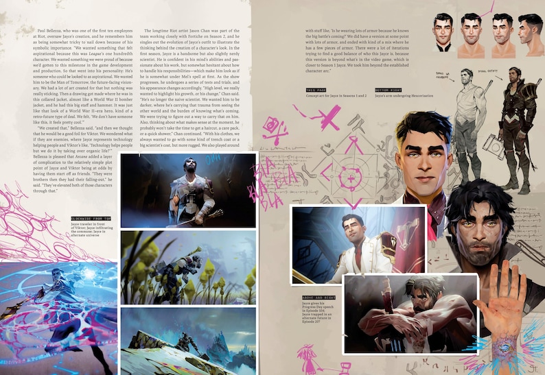 El arte y la creación de Arcane Artbook Inglés Libro de arte / Obras de ...