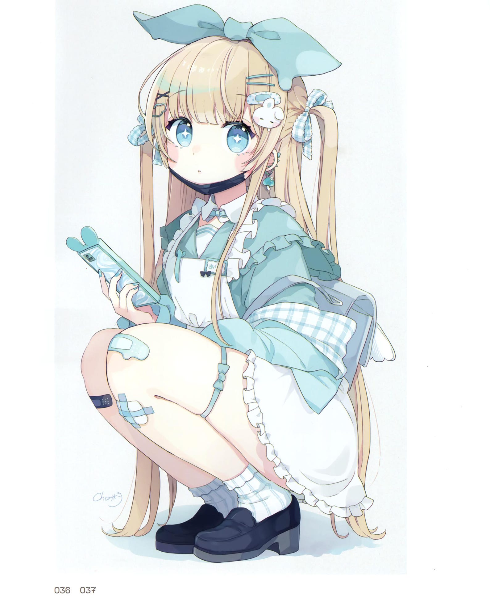 Chon Artbook : Polaris - Japanese Illustration Artbook / Artworks - Etsy