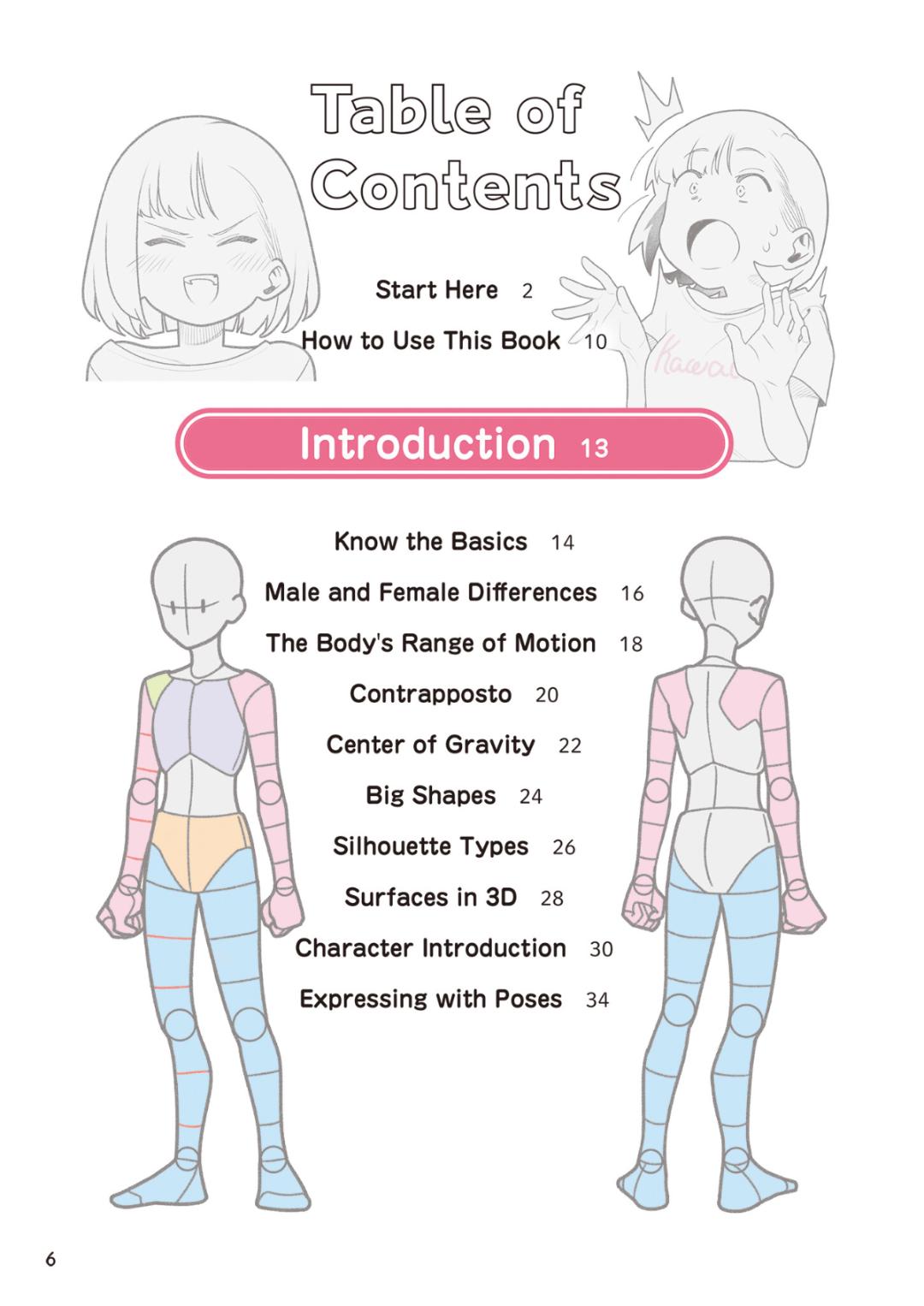 Kawaiisensei / Kawaii Sensei How to Draw Character Poses Book - English ...