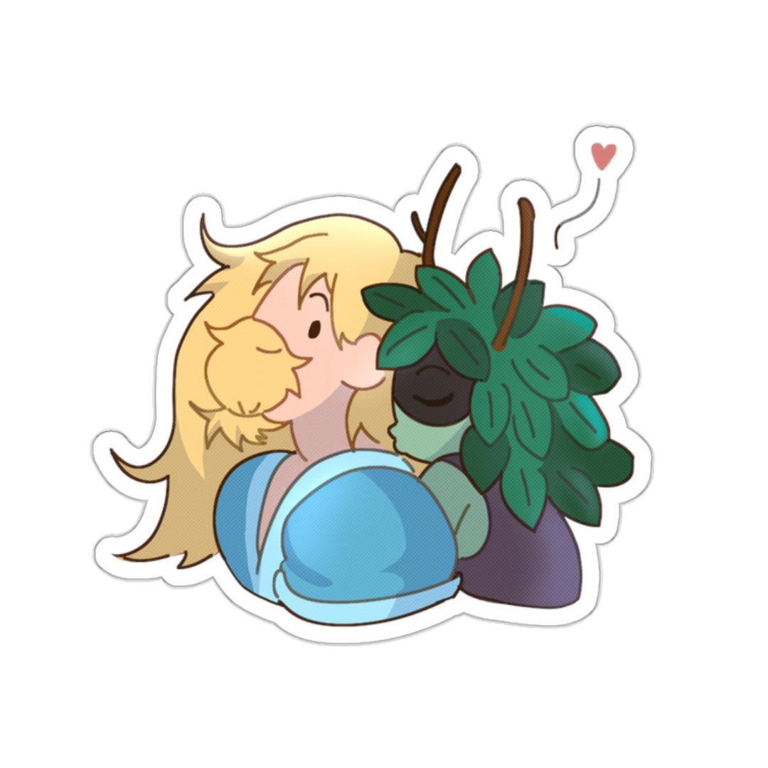 Finn X Huntress Wizard Adventure Time Stickers - Etsy