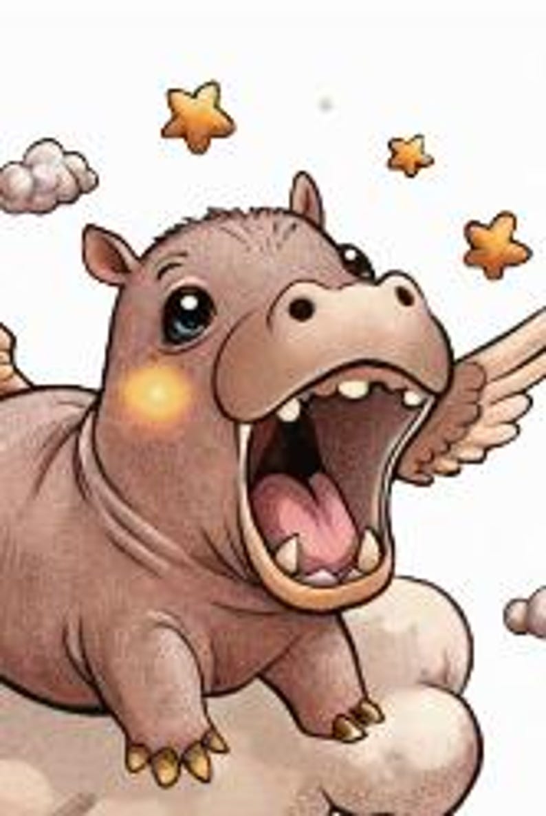 12 Moo Deng Figures for Design and Illustration | Illustrations and ...