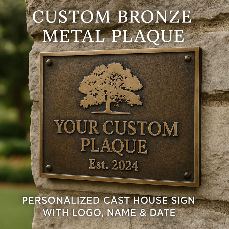 Personalized Plaques - Etsy
