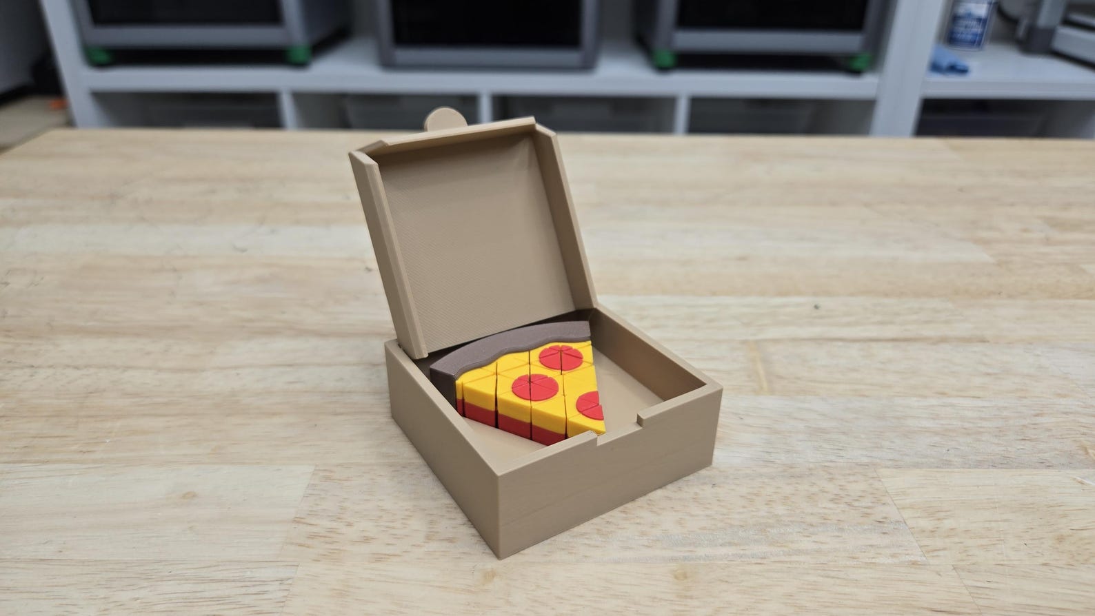 3D Printed Mini Pizza Fidget Toy - Etsy
