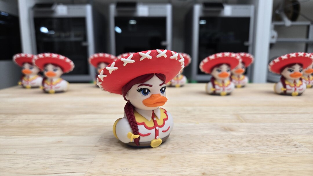Cowgirl Duck - 3D Printed - Etsy