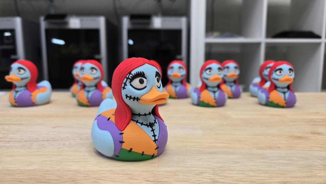Patchwork Doll Duck - 3D Printed - Etsy