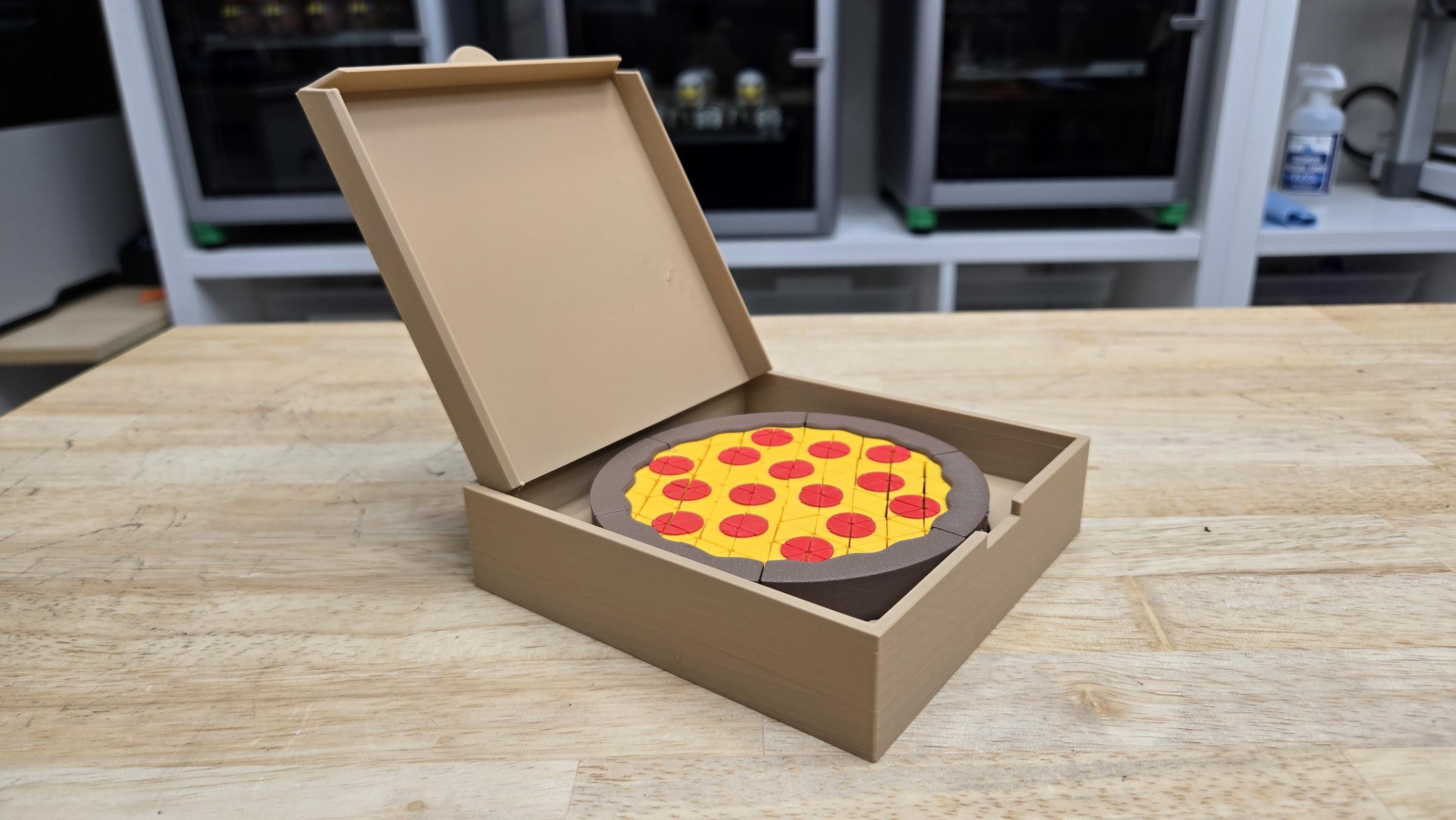 3D Printed Mini Pizza Fidget Toy - Etsy