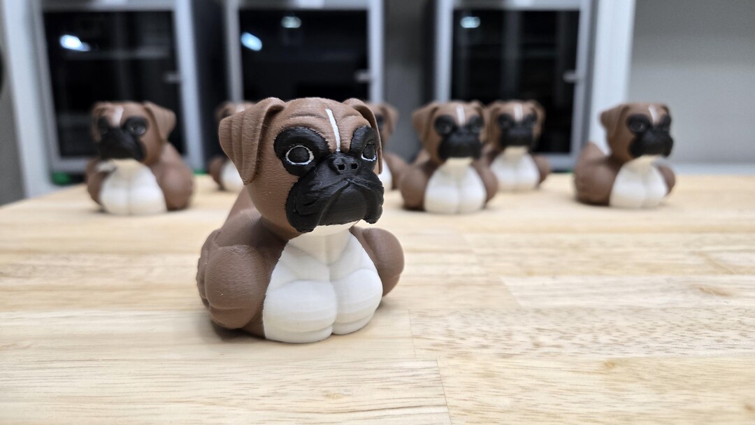 Boxer Duck - 3D Printed Dog Duck - Etsy