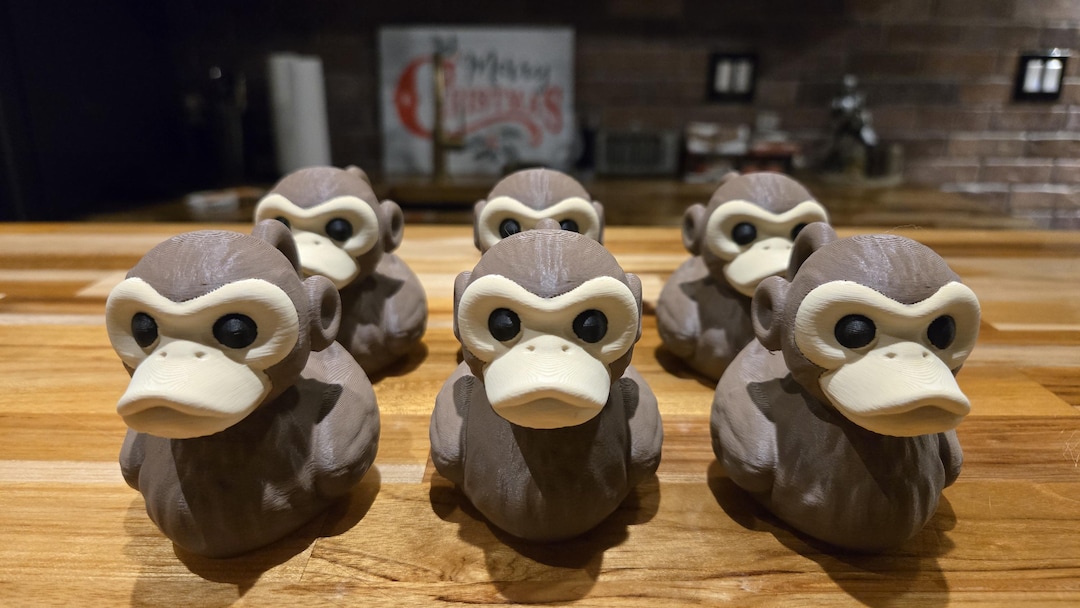 Monkey Duck - Etsy