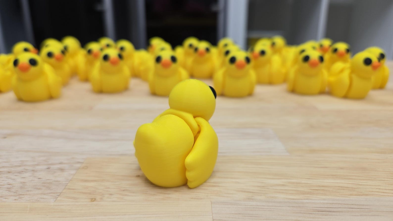 3D Printed Articulated Mini Baby Duck - Etsy