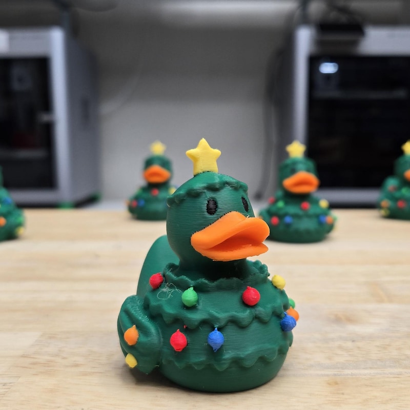 Christmas Tree 3d Duck - Etsy