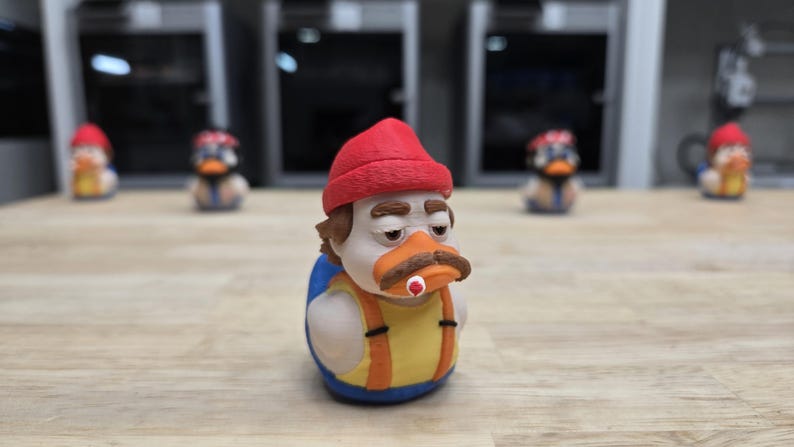 3D Printed Burnout Ducks | Collectible Figurines - Etsy