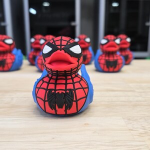 Spider Duck - 3D Printed Super Hero Duck - Etsy