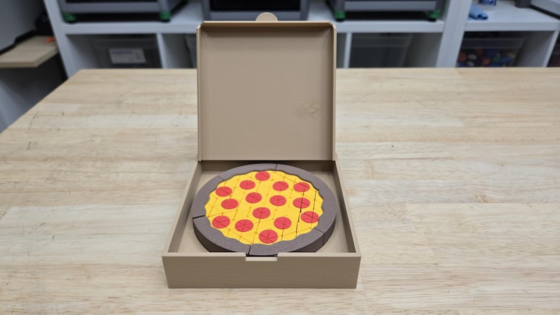 3D Printed Mini Pizza Fidget Toy - Etsy
