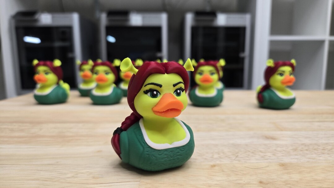 The Prettiest Ogre Duck - 3D Printed Duck - Etsy