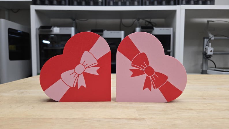 3D Printed Valentine's Day Heart Box | Valentine Candy Box | Heart ...