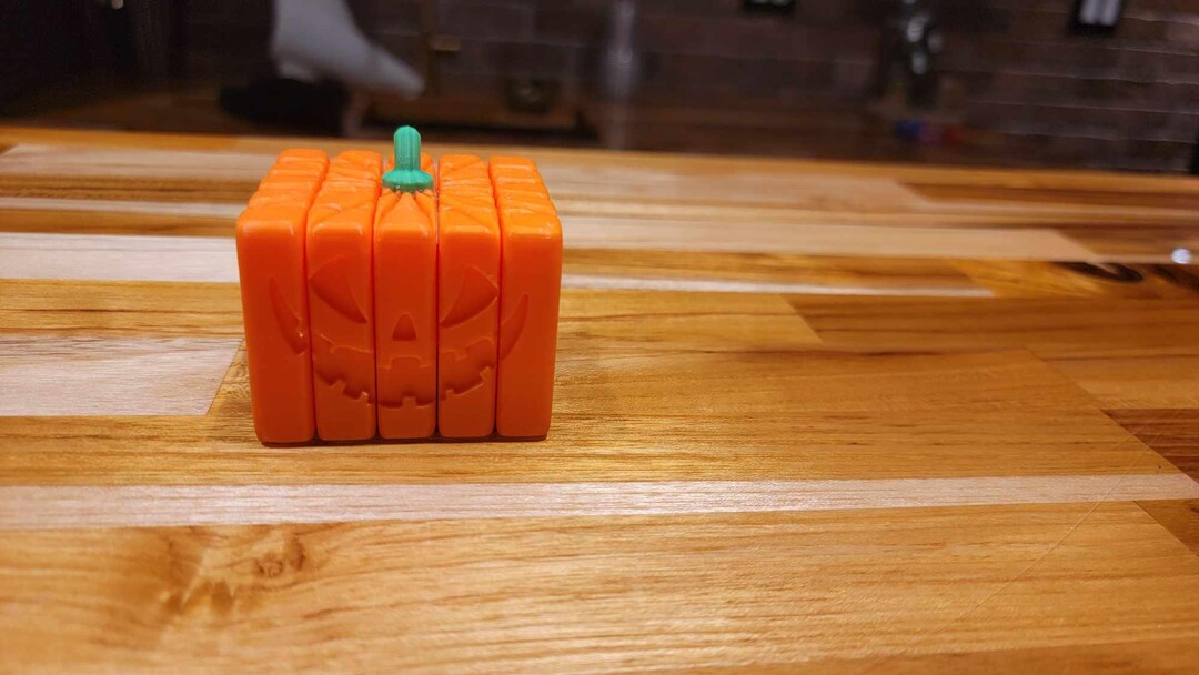 Pumpkin Strip Fidget Toy - Etsy