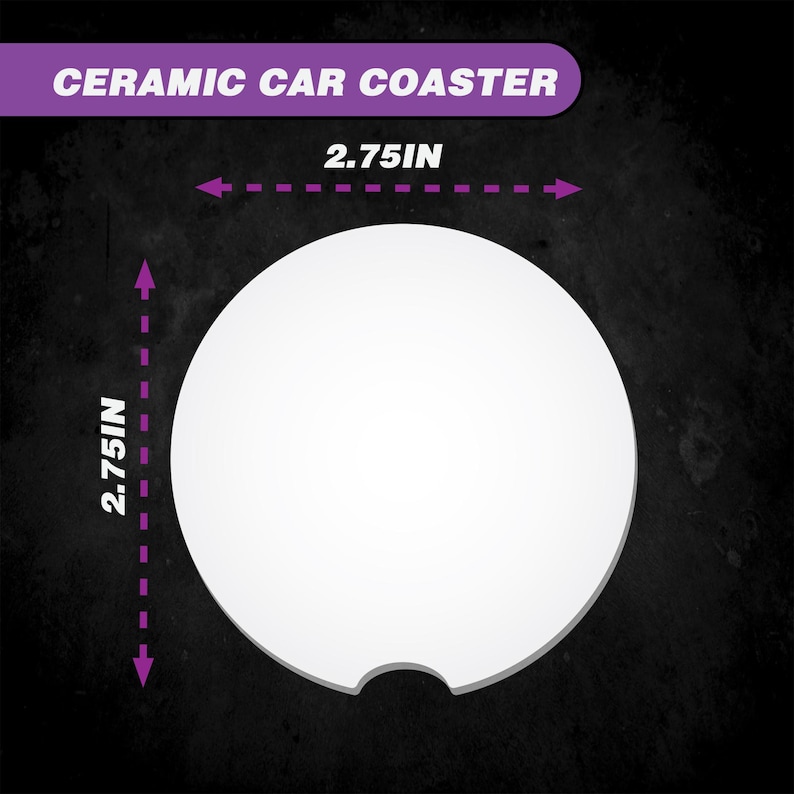 Customized Car Coasters, Personalized Car Coasters: Custom Photo, Text ...