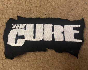 The Cure Embroidered Patch - Etsy