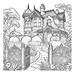Historic Town - Victorian Homes and Sreetscapes Coloring Pages ...