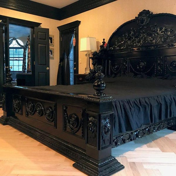 Gothic Bed - Etsy