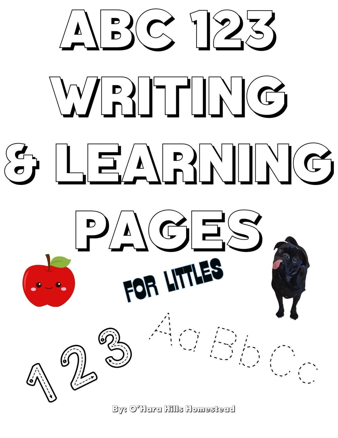 Printable Writing and Learning Pages | Abcs & 123s | 13 Pages of ...
