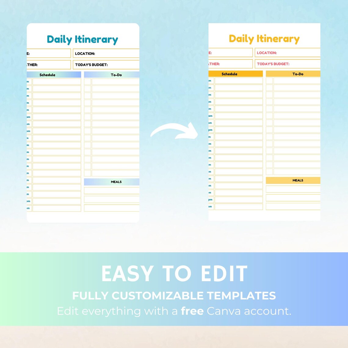 Digital Kids Travel Journal | Printable Adventure Diary for Children ...