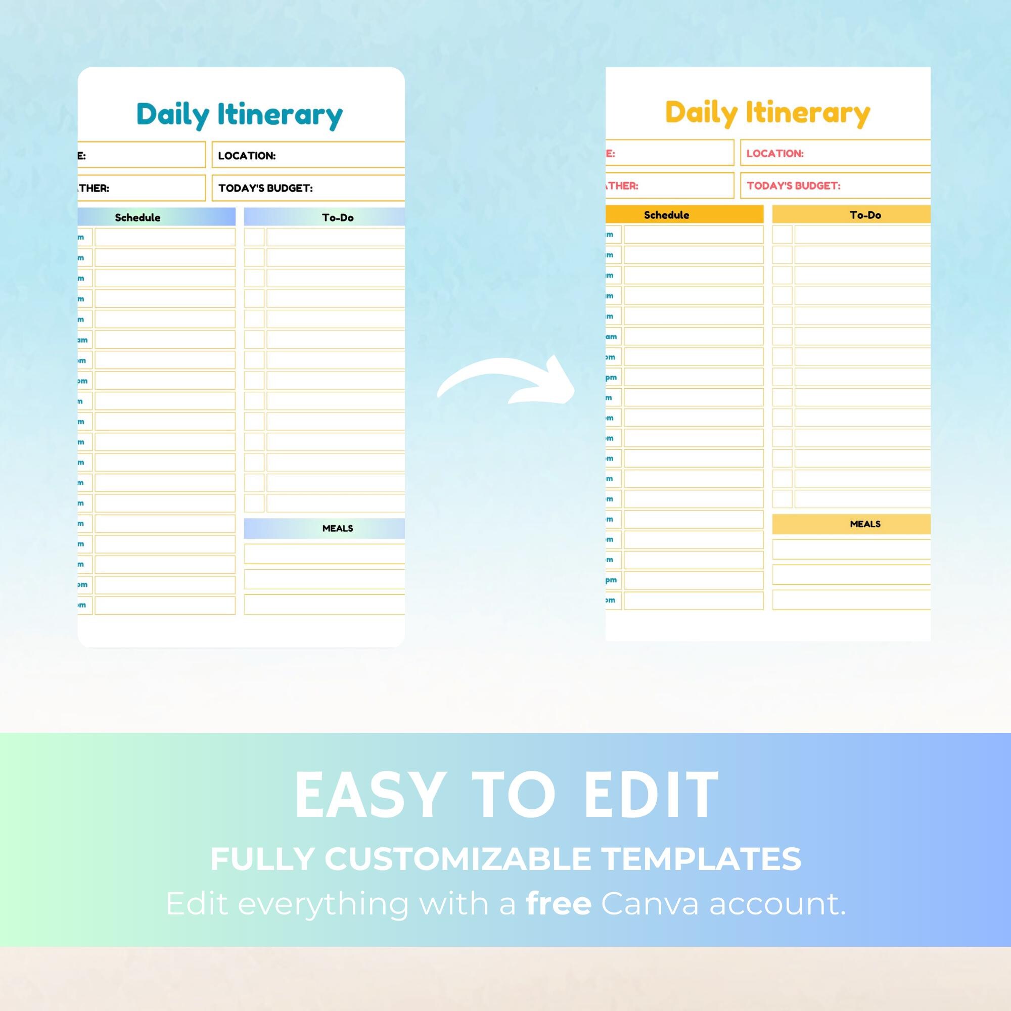 Digital Kids Travel Journal | Printable Adventure Diary for Children ...
