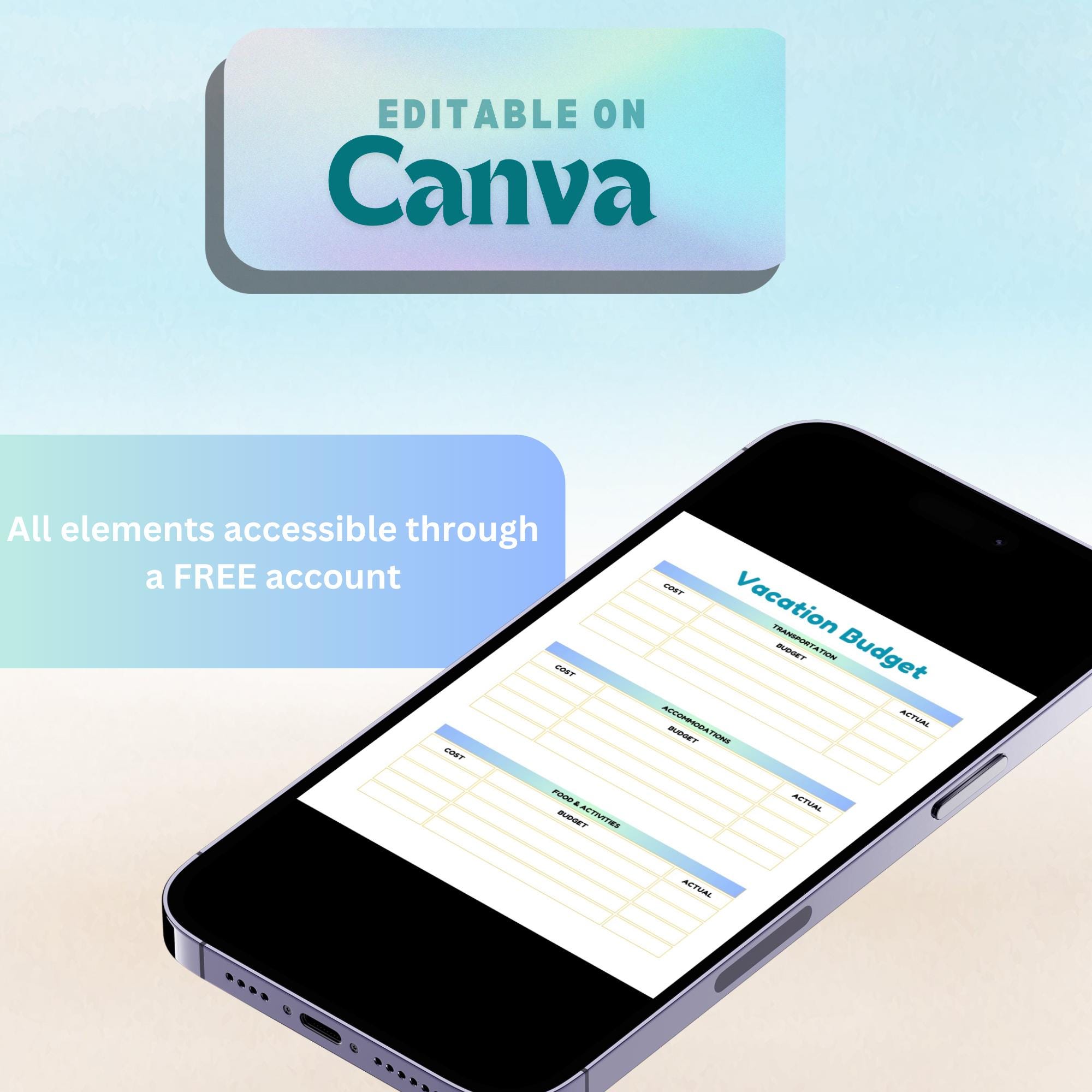 Digital Kids Travel Journal Printable Adventure Diary for Children ...