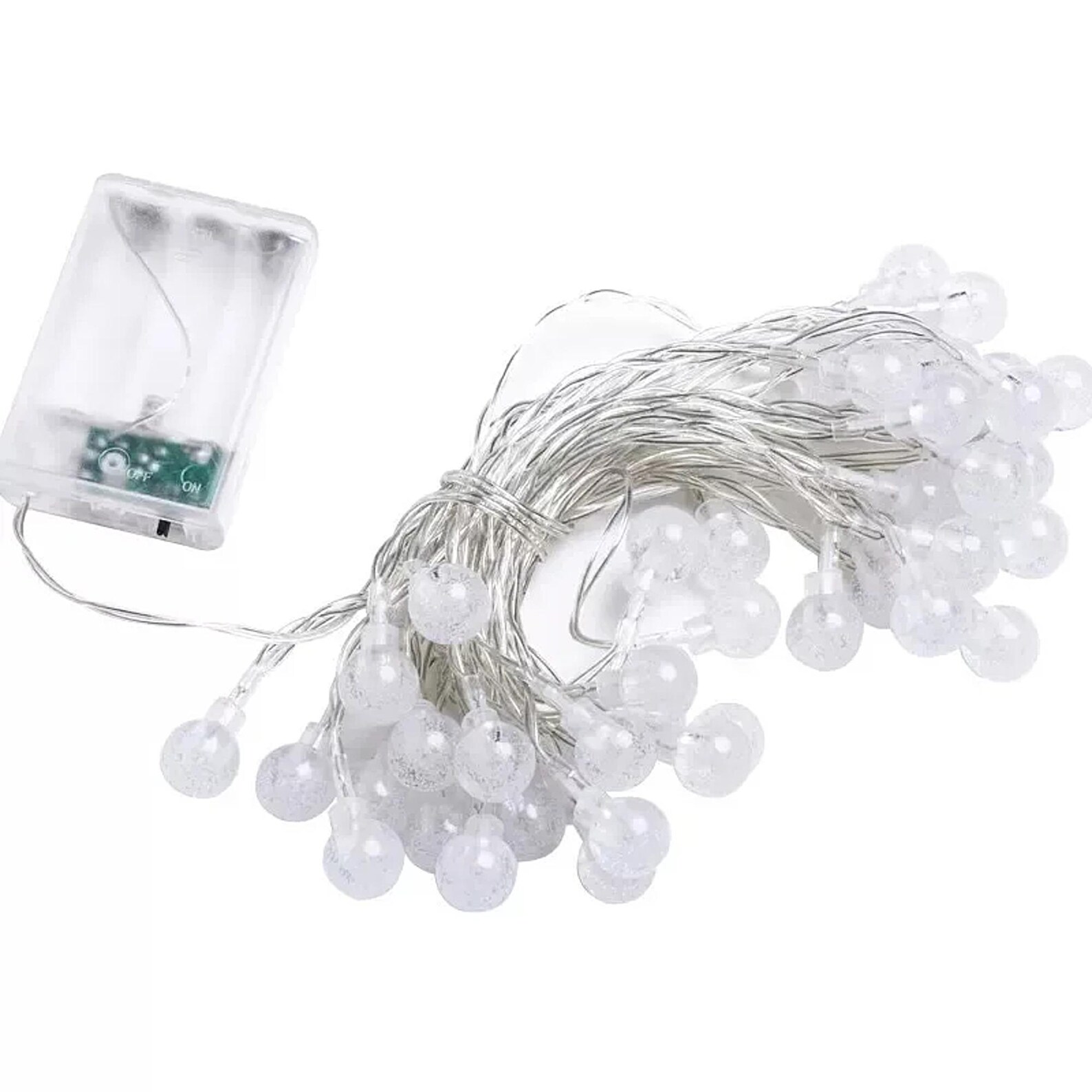 Led String Lights Fairy Bubble Ball Lamp Holiday Lighting Garland ...