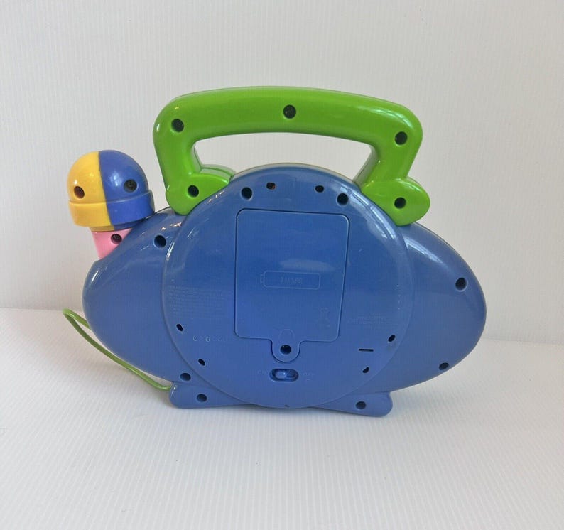 The Backyardigans Sing Along Music Player Karaoke Toy 2005 Mattel ...