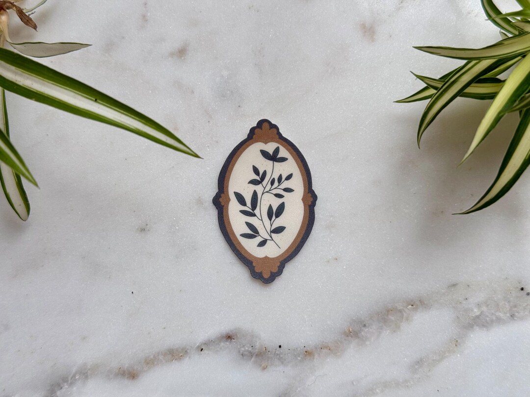 Vintage Frame Sticker - Etsy