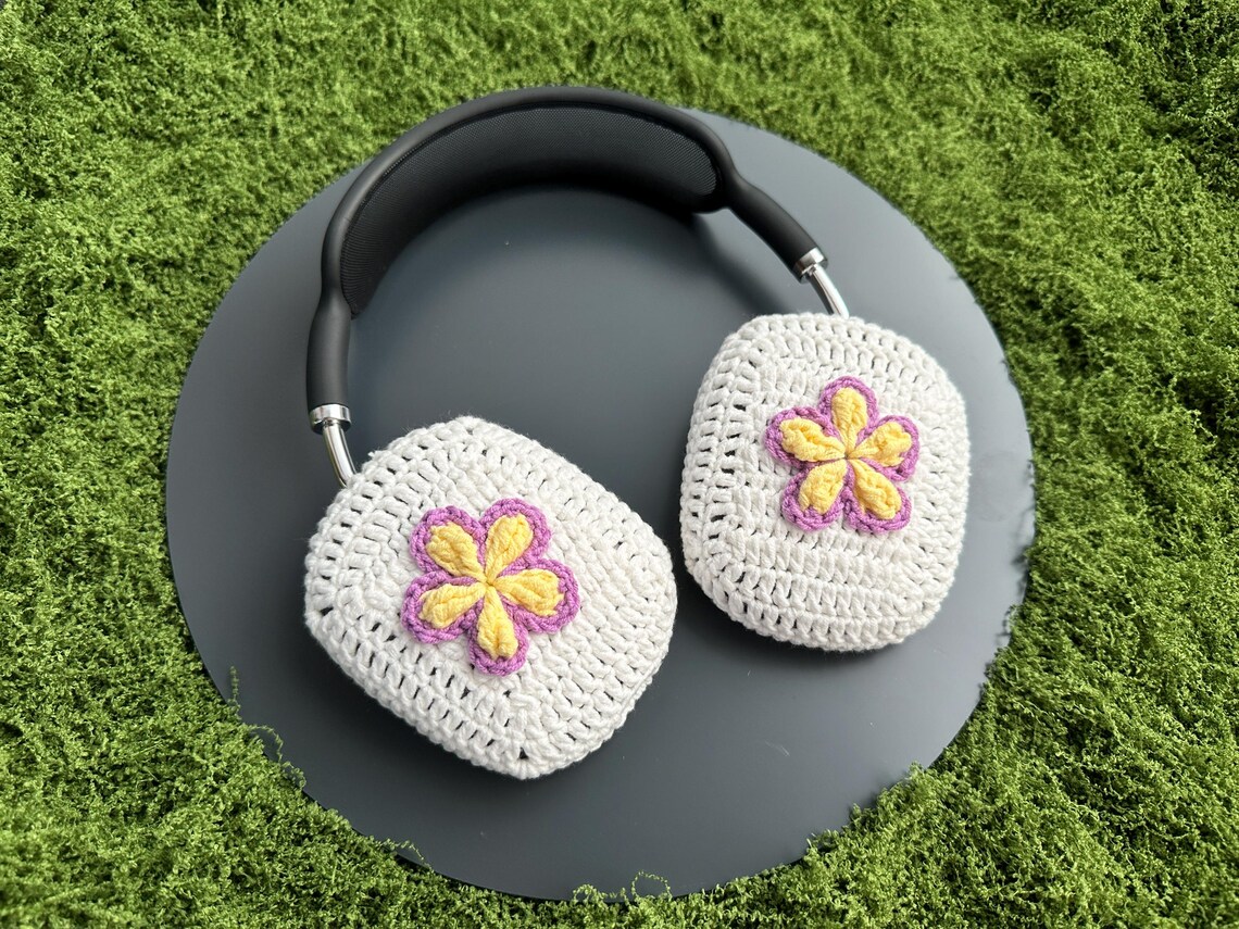 Crocheted Airpods Max Cases Headphone Covers Cute AirPod Max Cover ...