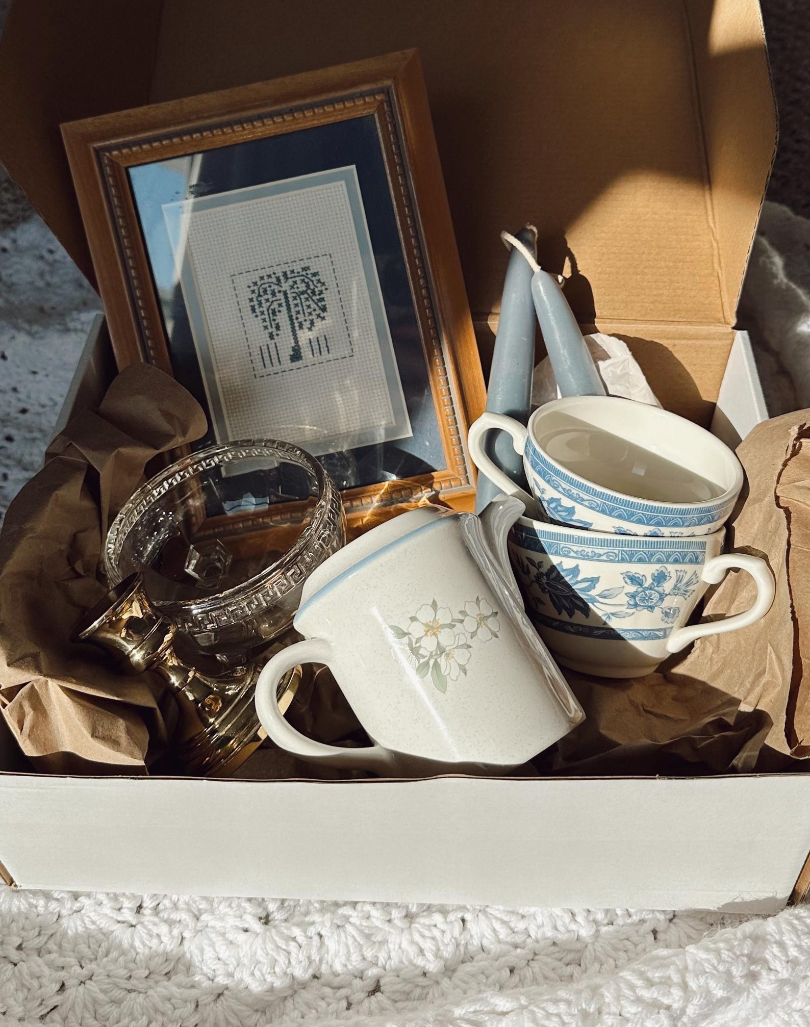 Thrifted Gift Box for Friend Vintage Lover Gift Thrifted Gift Box ...