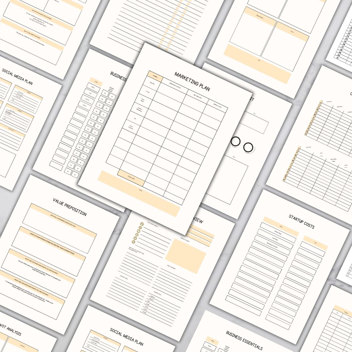 Editable Realtor Business Planner, Real Estate Business Template, New ...