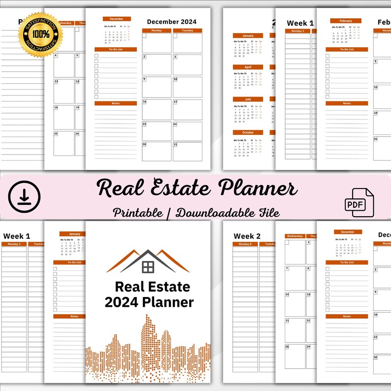 Real Estate Planner Bundle, Real Estate Planner, Real Estate Canva ...