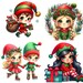 Christmas Elves Clipart, Christmas Clipart, Elves Clipart, Christmas ...