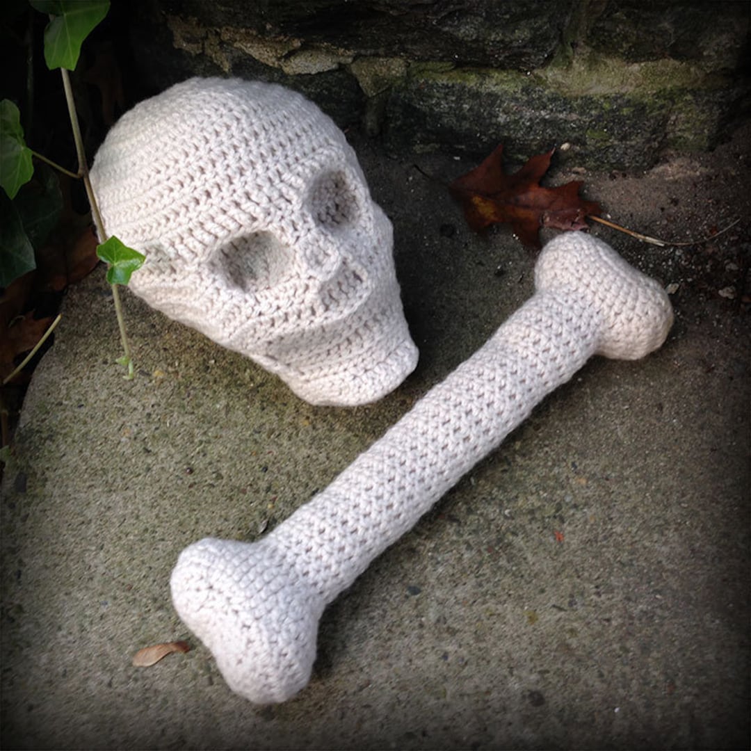 Skull and Bone Crochet Pattern Book - Etsy