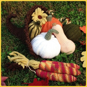 Cornucopia Crochet Pattern - Etsy