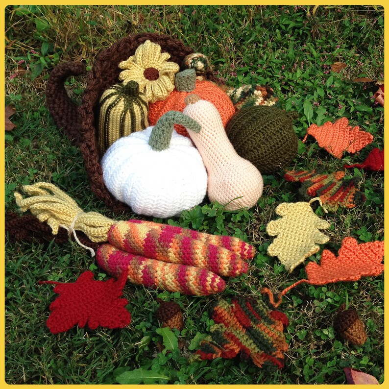 Cornucopia Crochet Pattern - Etsy