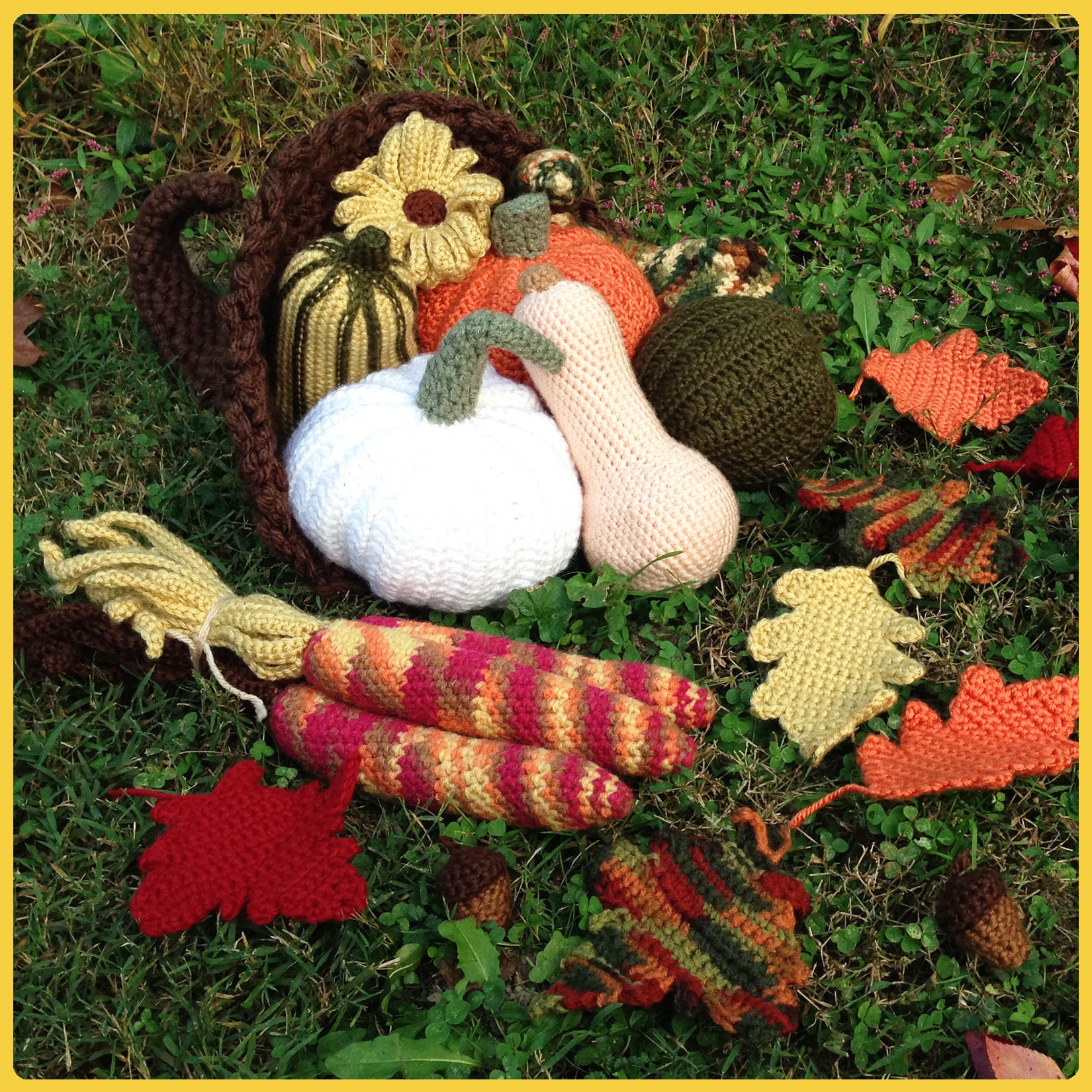 Cornucopia Crochet Pattern - Etsy