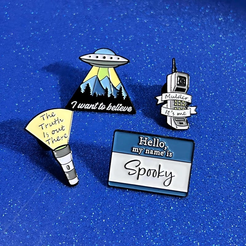 X Files Pin - Etsy