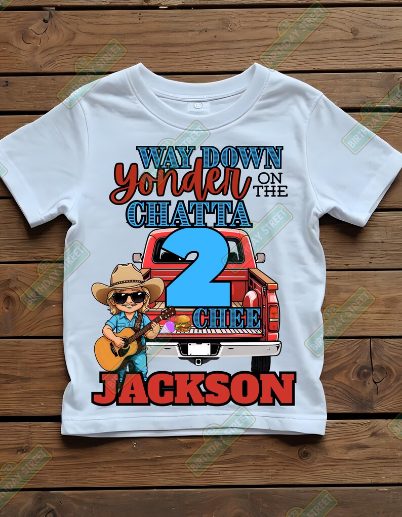 Custom Chatta-two-chee Birthday Tee - Etsy